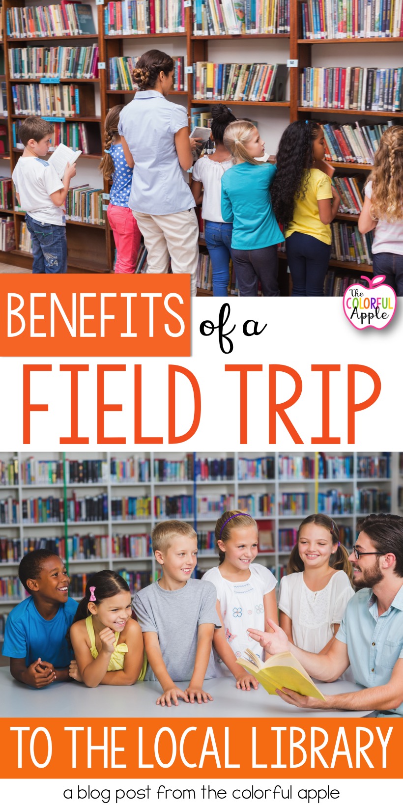 A Library Field Trip Encourages Students to Read Over the Summer