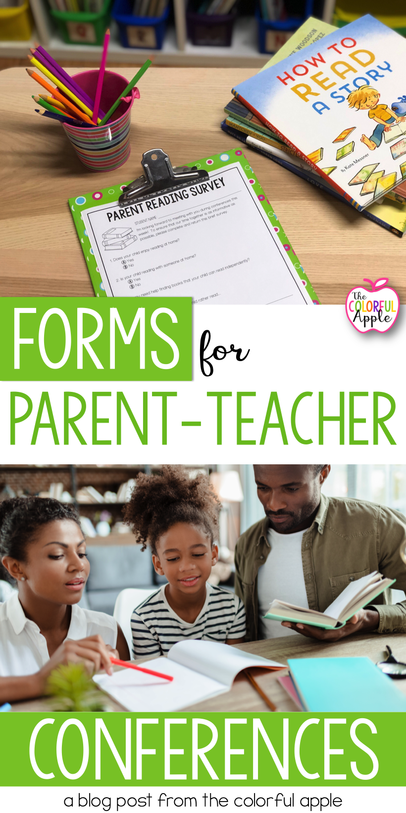 Parent Teacher Conference Forms to Use for Reading