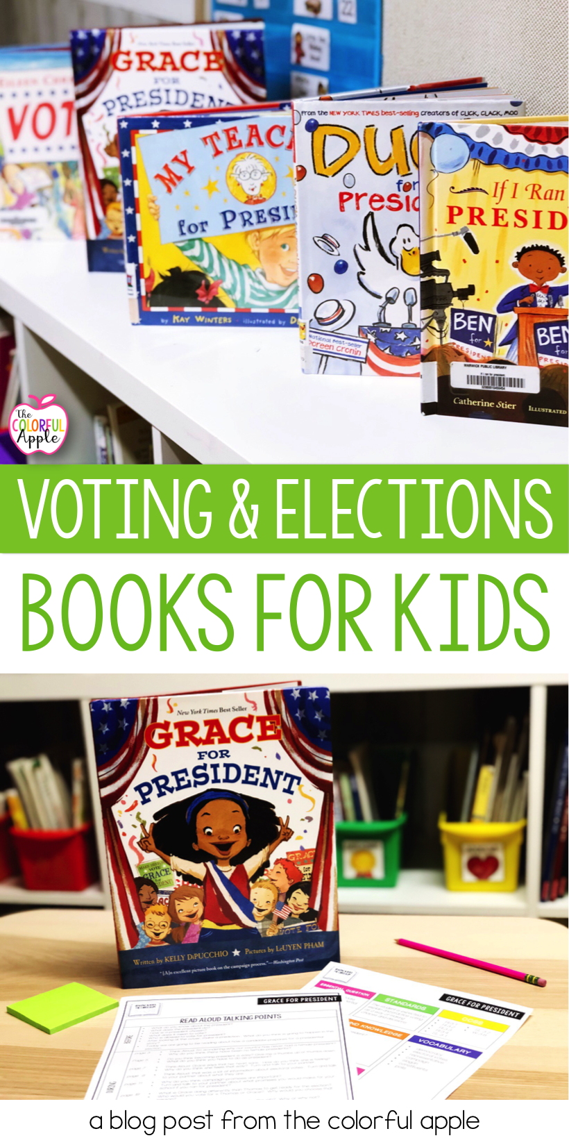 Books about Elections and Voting for the Classroom