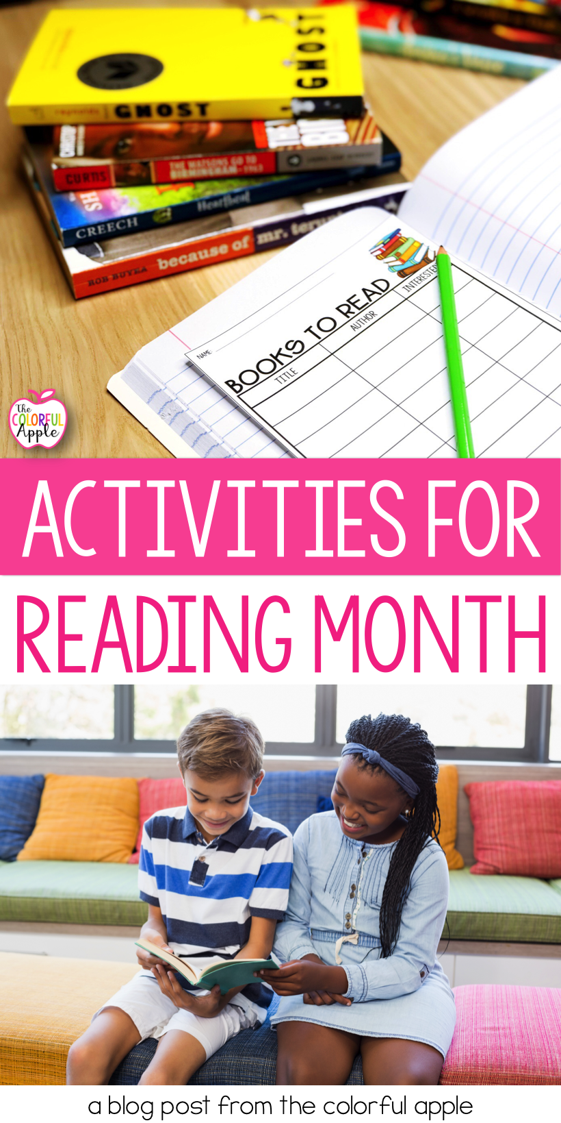 Reading Month Activities for the Elementary Classroom