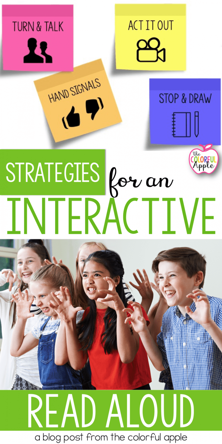 Interactive Read Aloud Strategies to Use in the Elementary Classroom