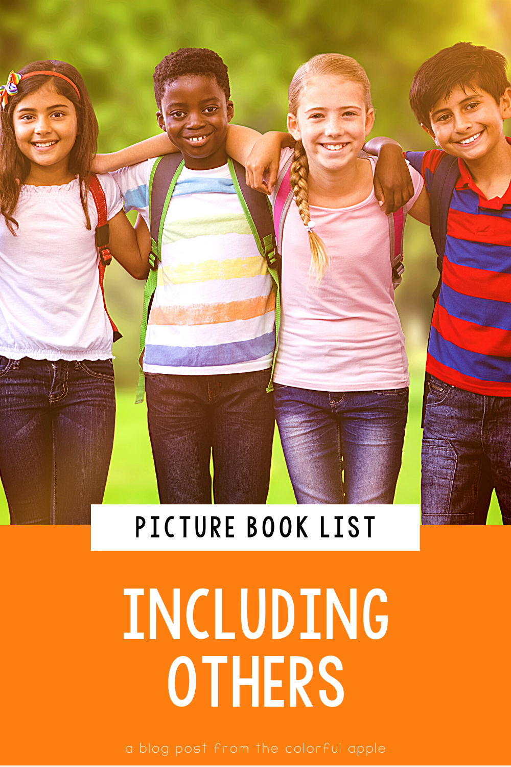 Picture Books about Including Others for the Elementary Classroom