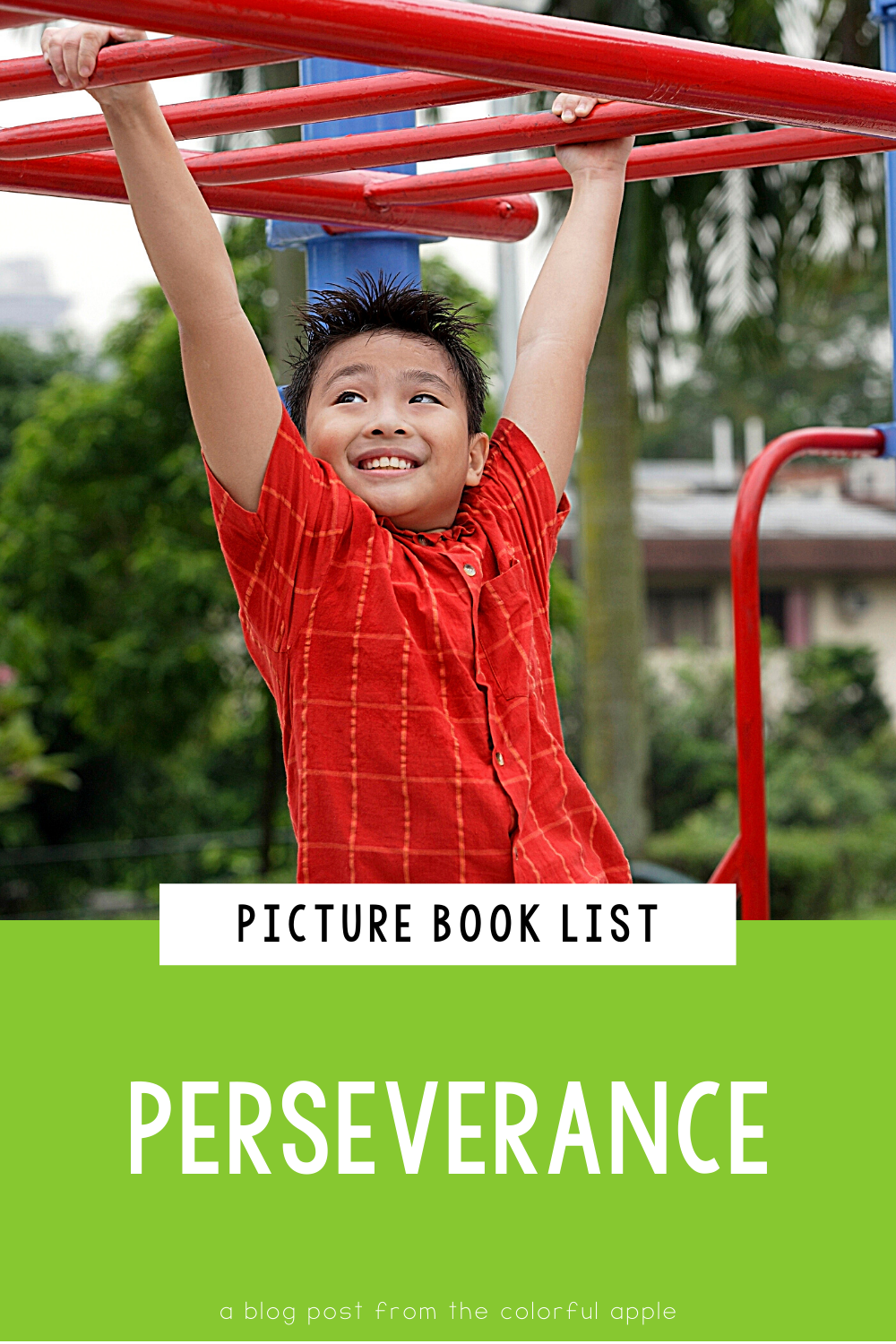 Picture Books about Perseverance for the Elementary Classroom