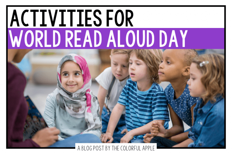 Read Aloud Day Activities for the Elementary Classroom