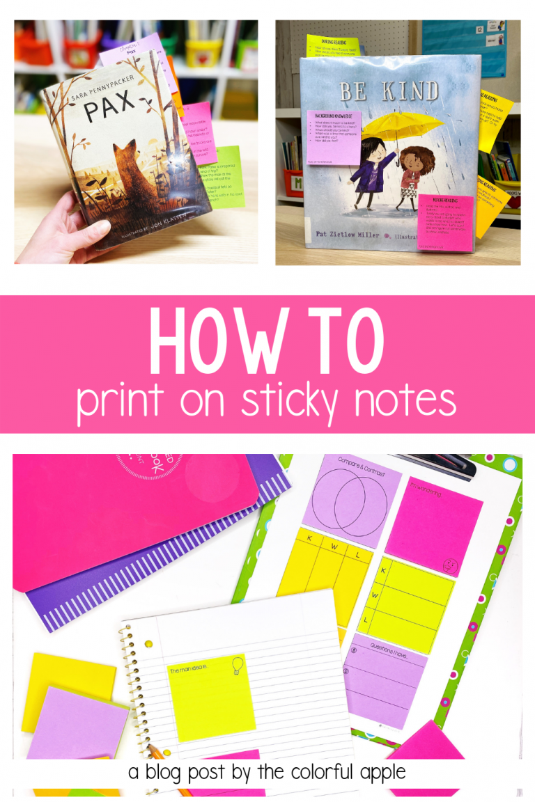 How to Print on Sticky Notes: A Step by Step Tutorial