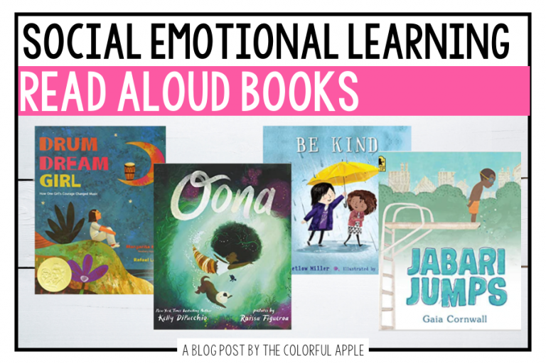 SEL Picture Books to Read Aloud in the Classroom