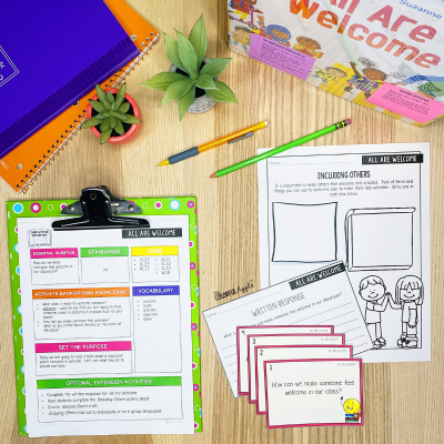 FREE All Are Welcome Lesson Plan and Activities