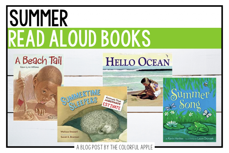 Summer Read Aloud Books for Kids