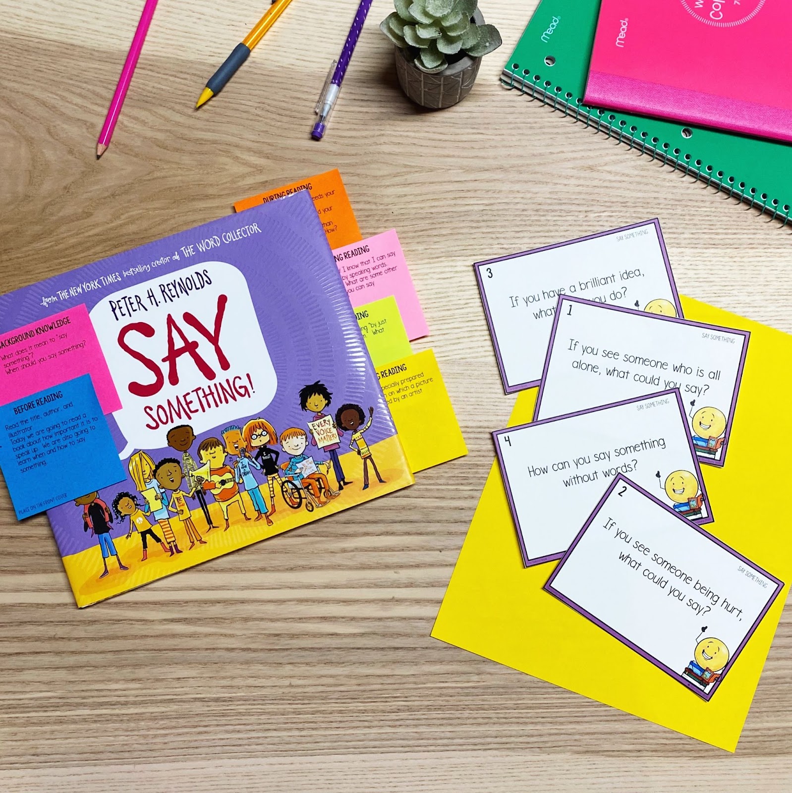 Speaking Up With Say Something - The Colorful Apple