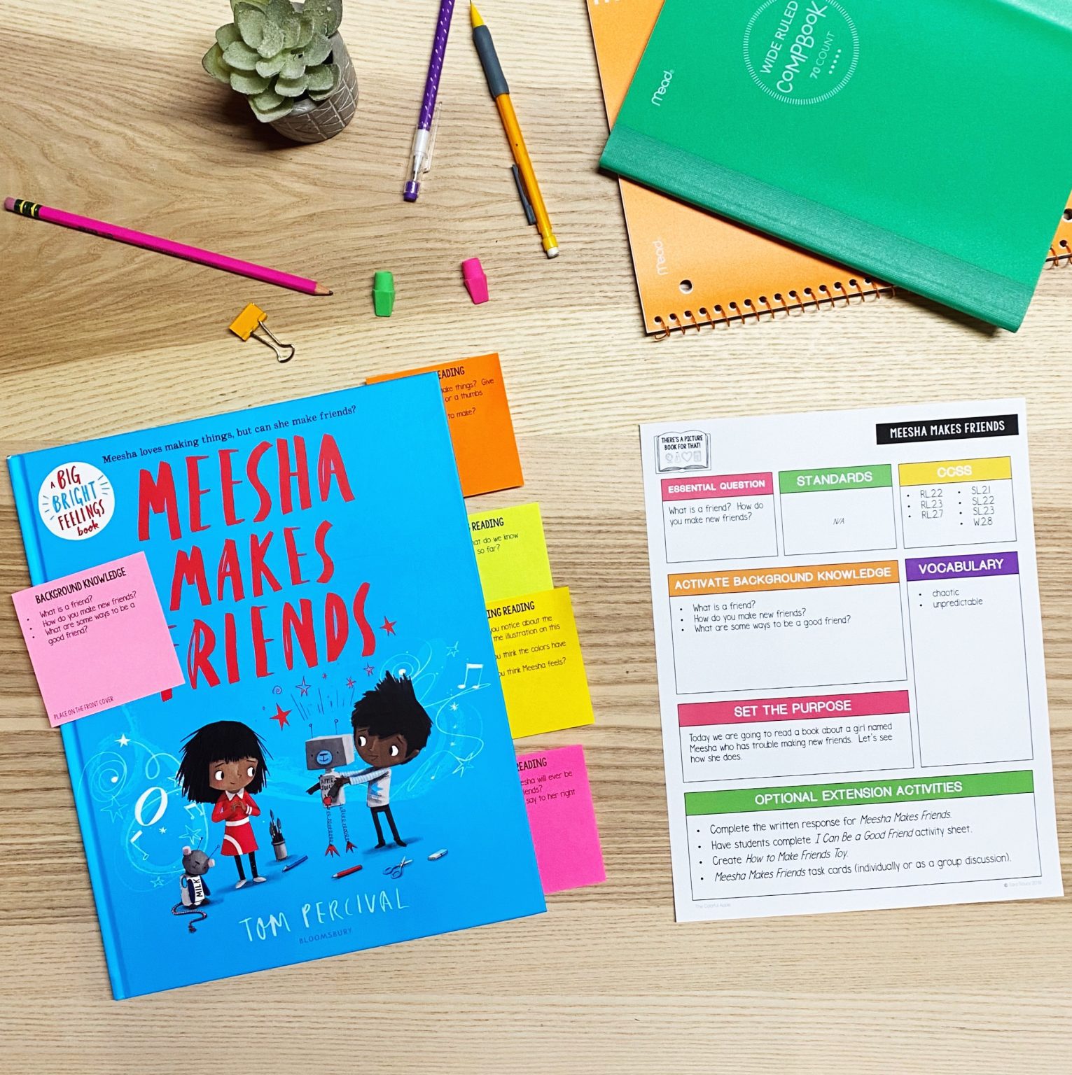 Making Friends with Meesha Makes Friends - The Colorful Apple