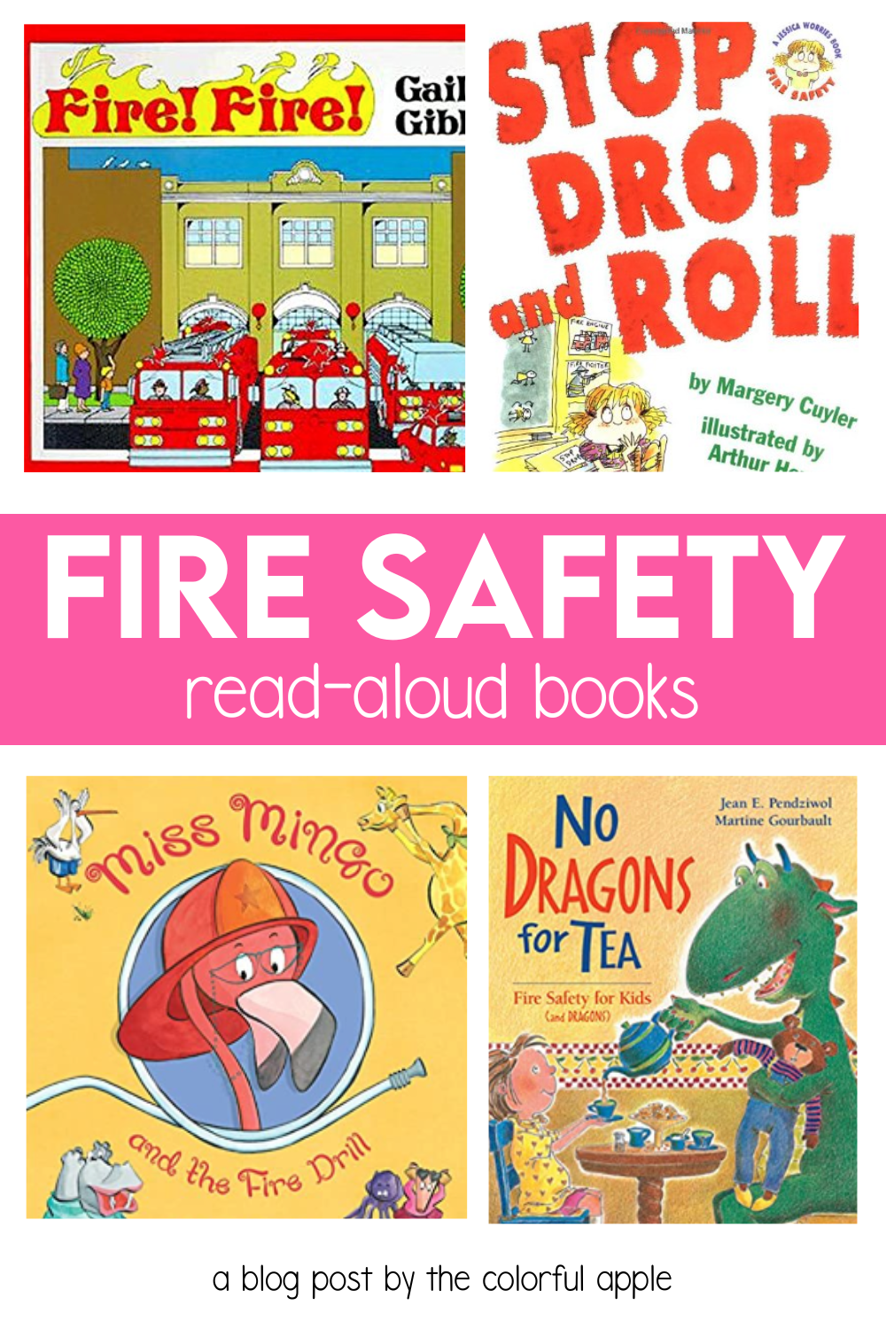 Fire Safety Books for Kids - The Colorful Apple