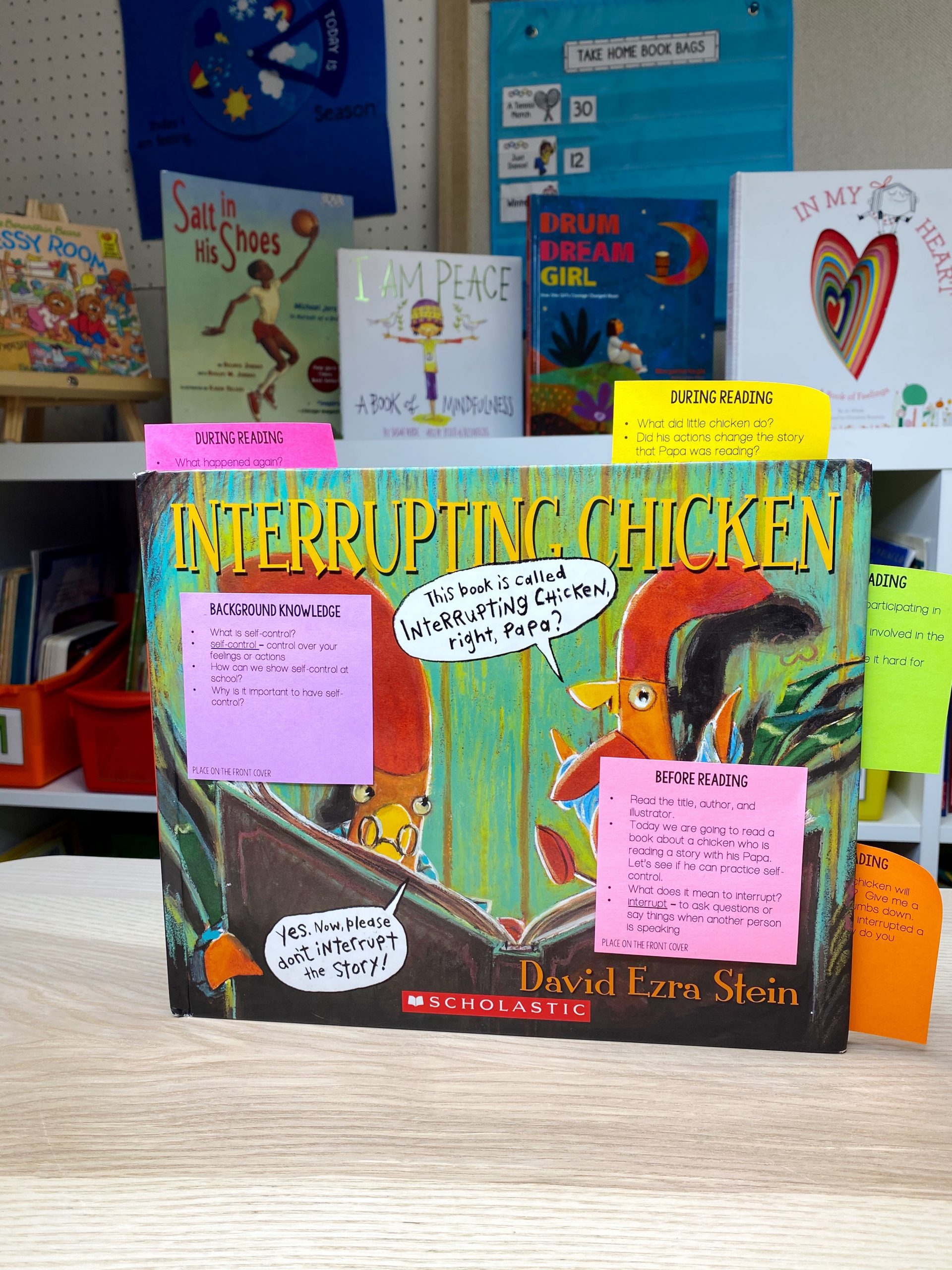 Teaching Self-Control with Interrupting Chicken - The Colorful Apple