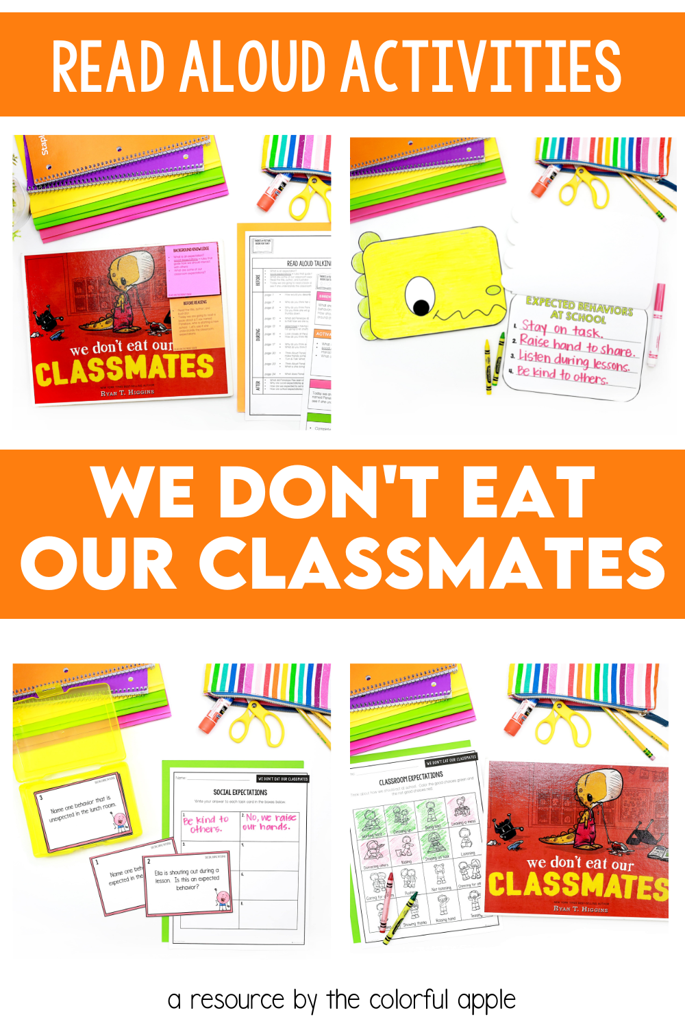 Social Expectations to Teach with We don't Eat Our Classmates - The ...