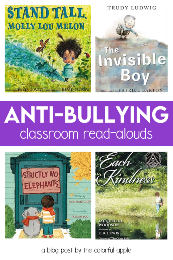 Anti-Bullying Books for Kids - The Colorful Apple