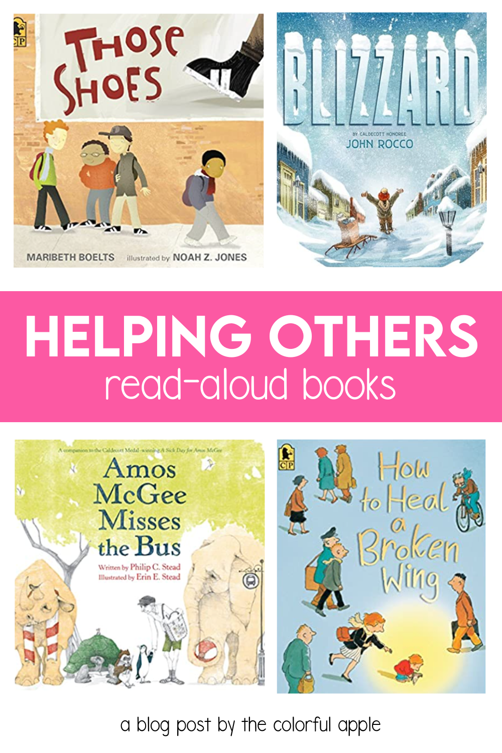 Books about Helping Others - The Colorful Apple
