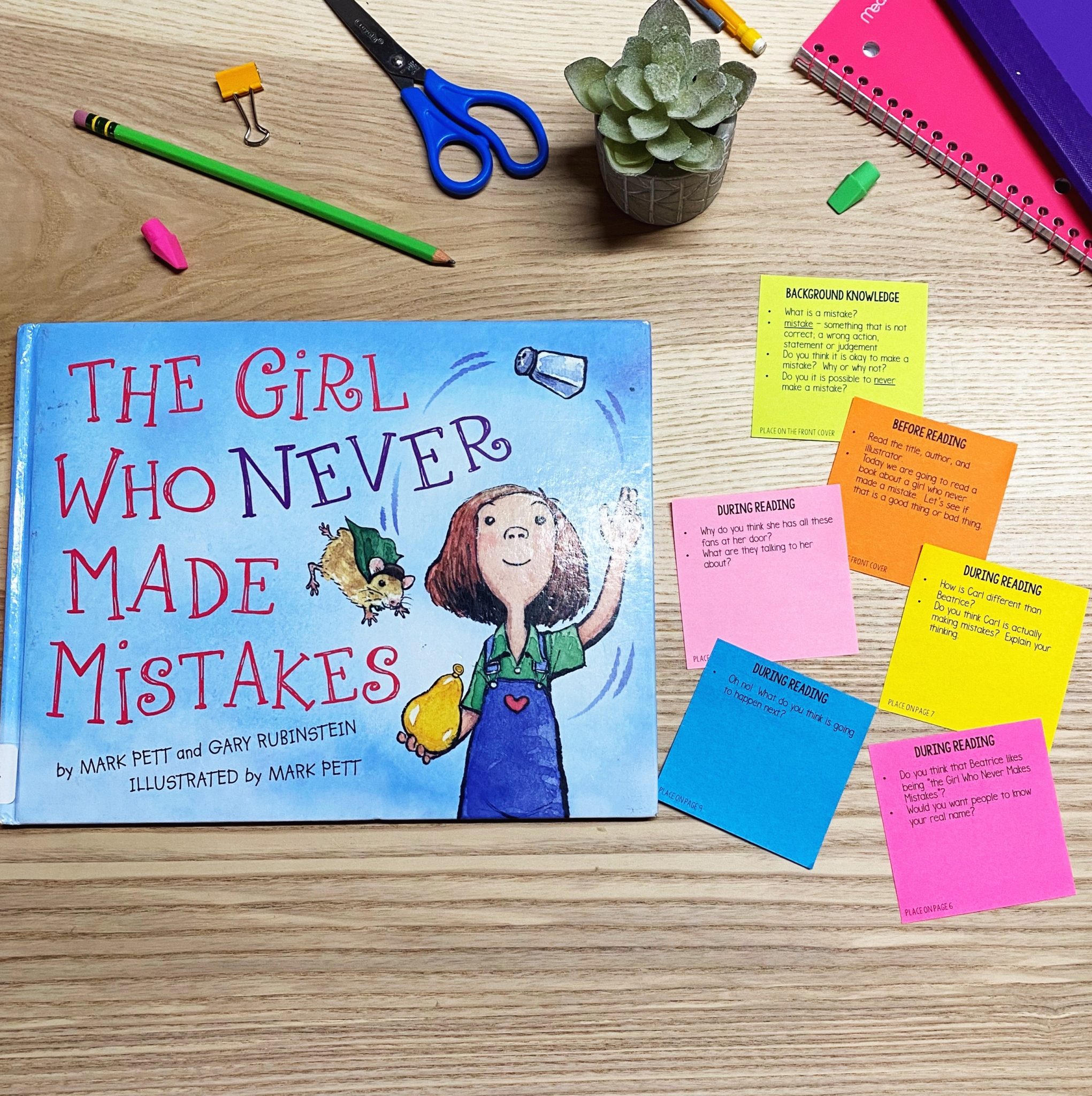 Making Mistakes is Okay Lesson - The Colorful Apple