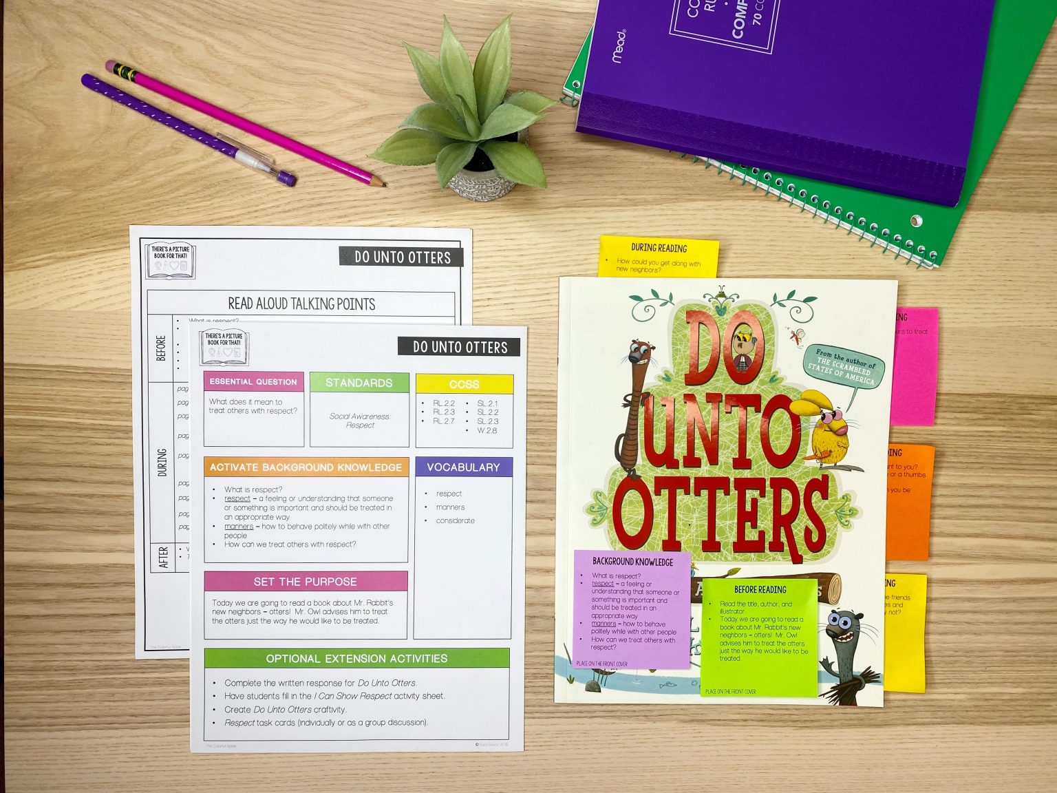 Using Do Unto Otters to Teach Respect