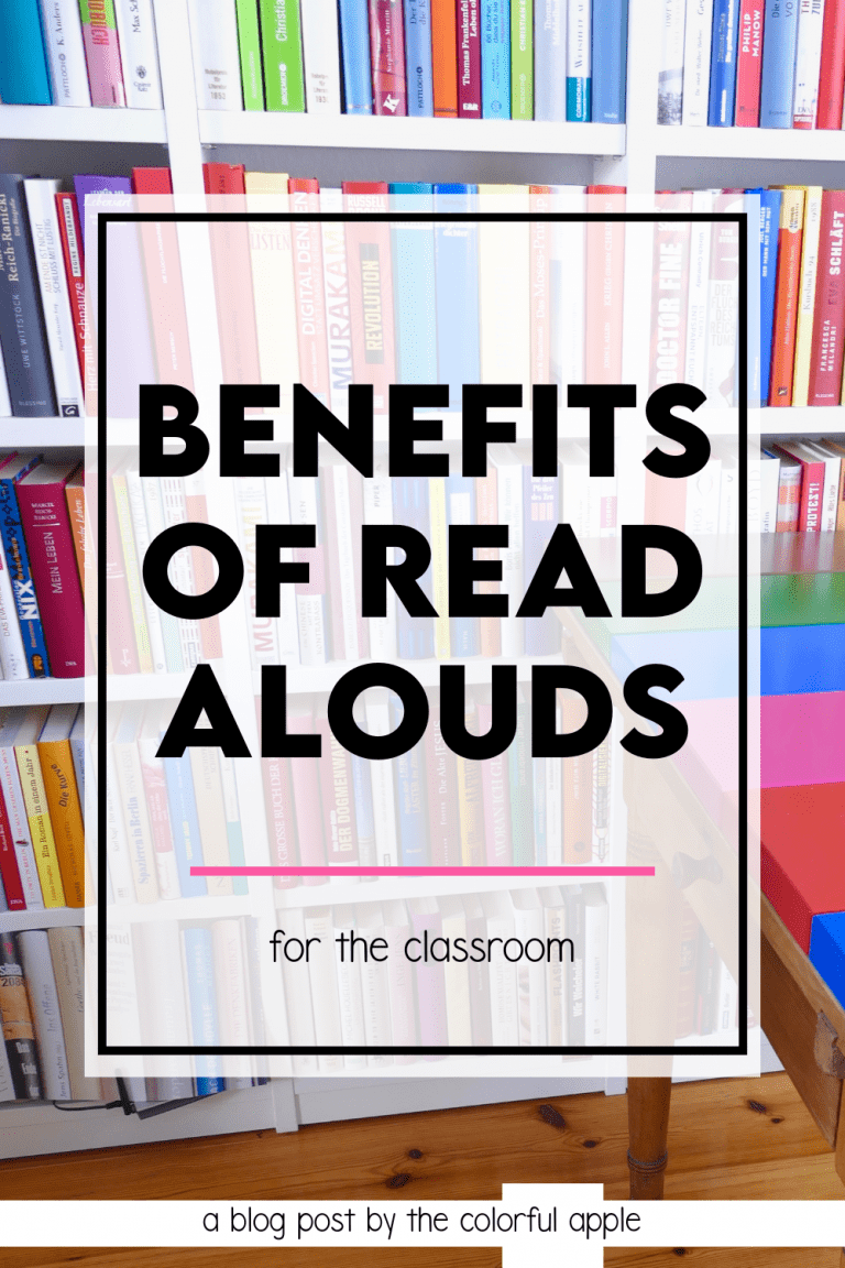 Benefits of Reading Aloud to Kids - The Colorful Apple