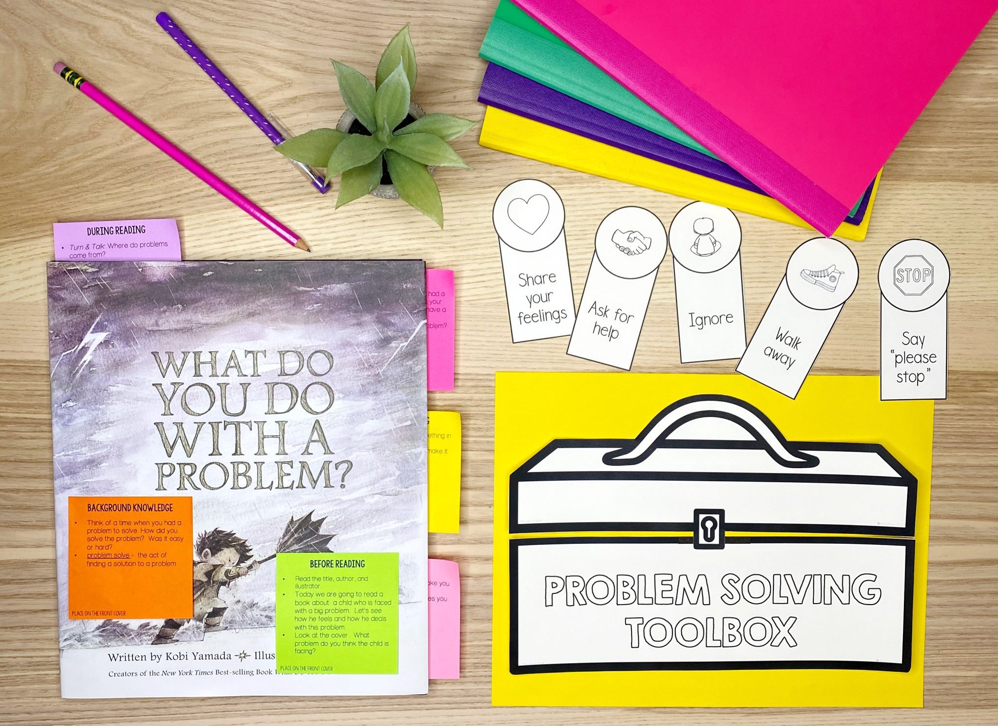 Problem solving activities with picture books