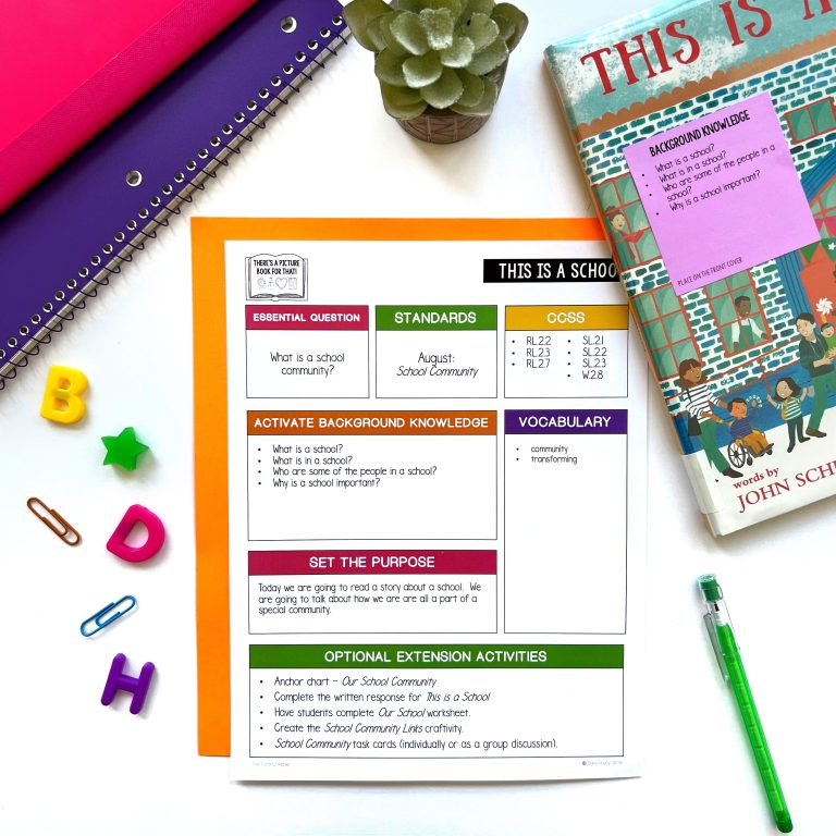 Learning about School Community with This is a School