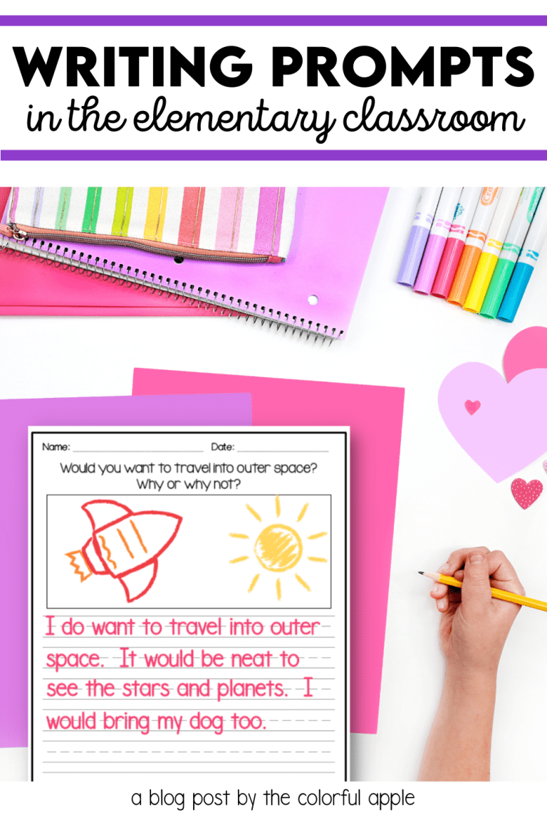 Writing Prompts for Kids in the Elementary Classroom