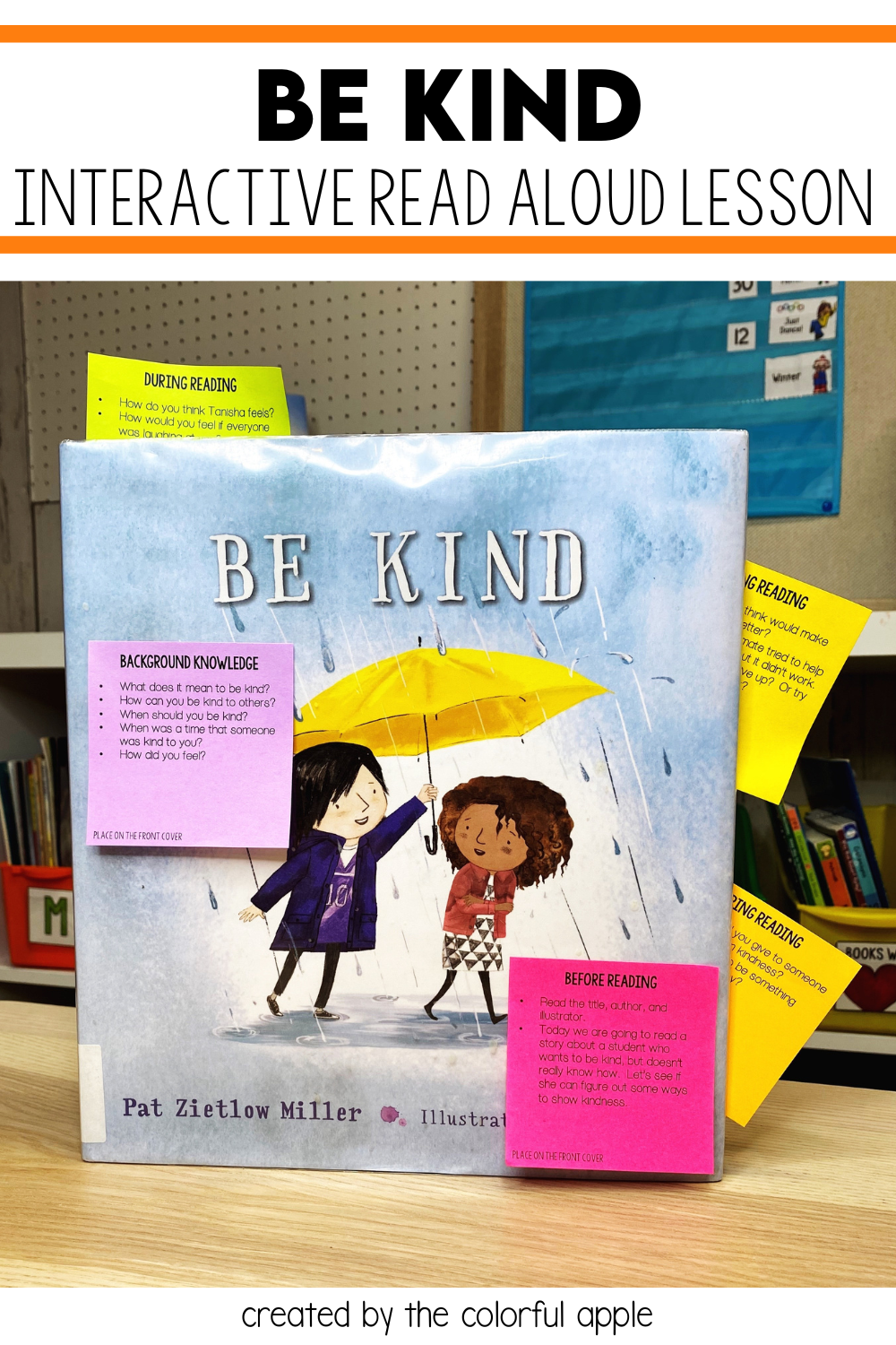 Teaching the Importance of Kindness with Be Kind - The Colorful Apple