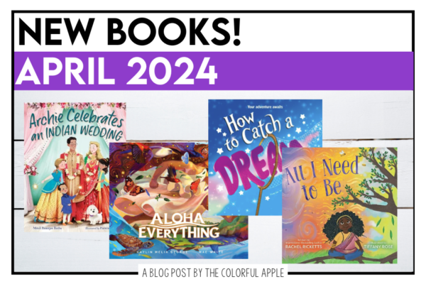 New April Books 2024 - The Colorful Apple