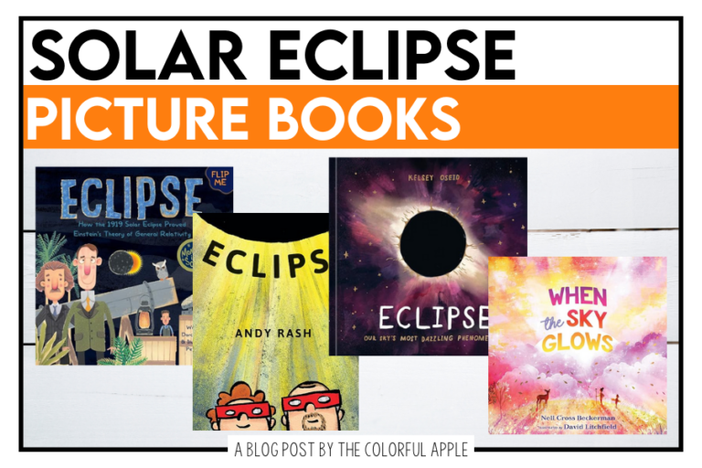 Solar Eclipse Books for Kids - The Colorful Apple