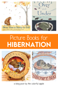 Teaching Hibernation with Picture Books - The Colorful Apple