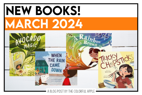 New March Books 2024 - The Colorful Apple