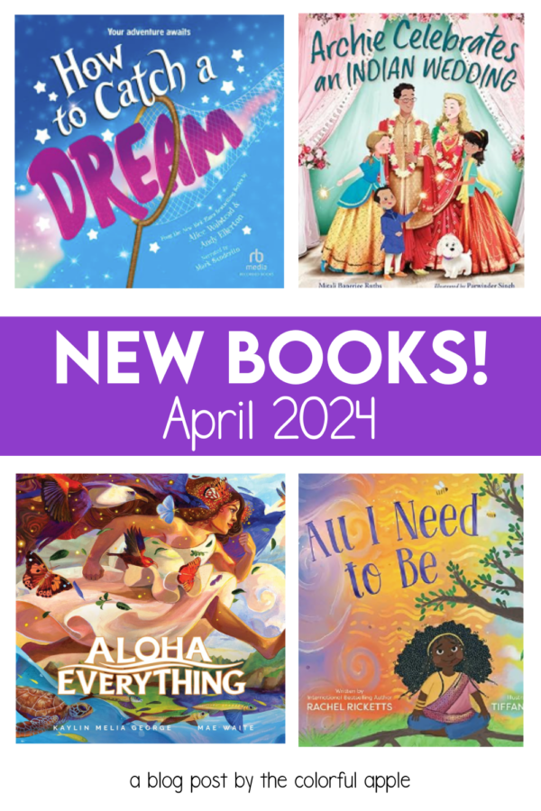 New April Books 2024 - The Colorful Apple