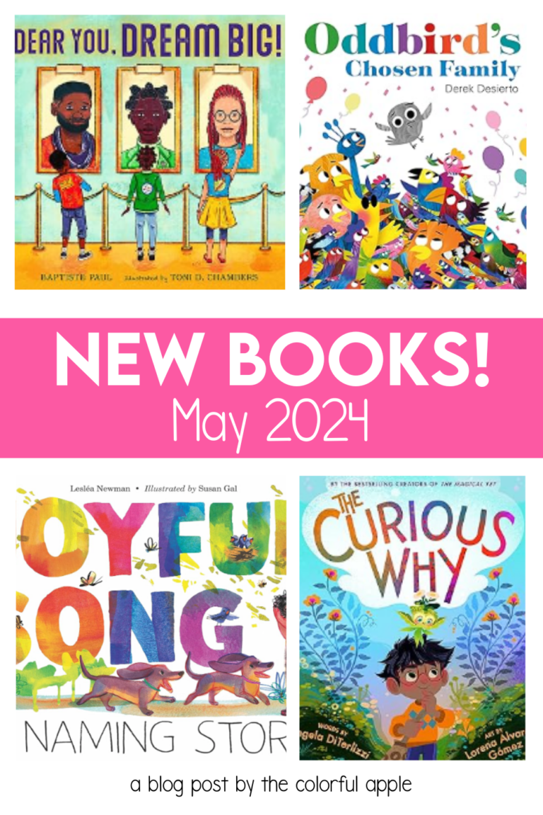 New May Books 2024 - The Colorful Apple