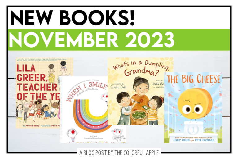 New November Books 2023 - The Colorful Apple