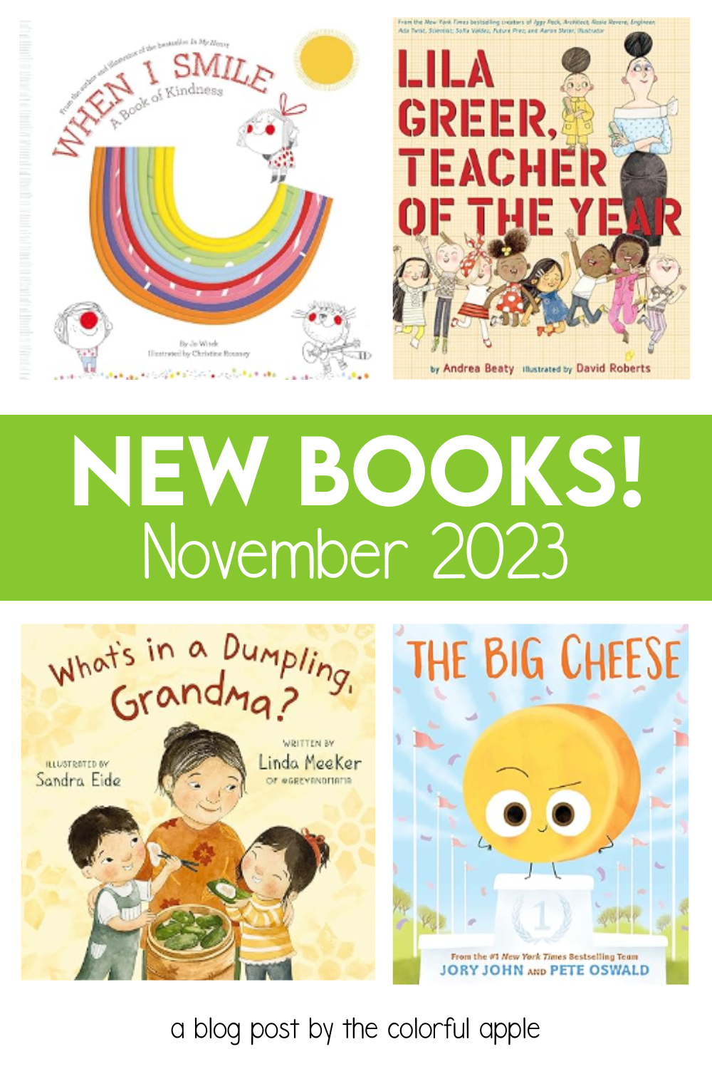 New November Books 2023 - The Colorful Apple