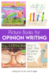 Opinion Writing Mentor Texts - The Colorful Apple
