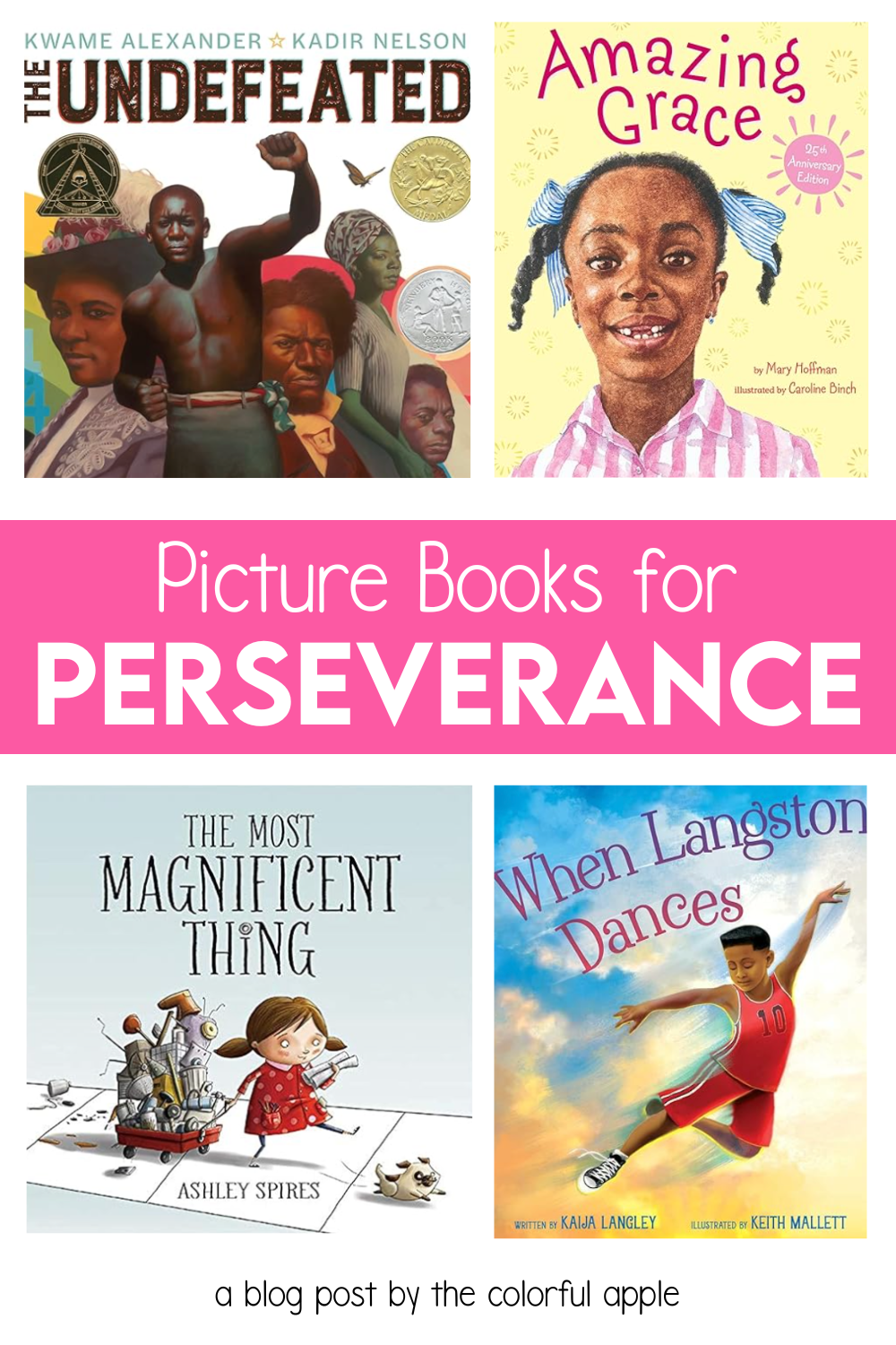 Perseverance Books for Kids - The Colorful Apple