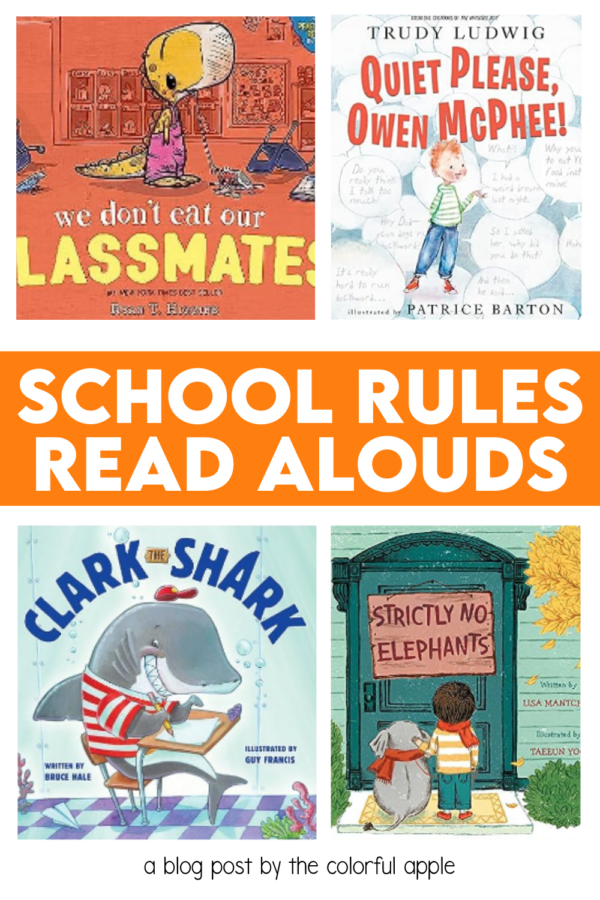 School Rules Books - The Colorful Apple