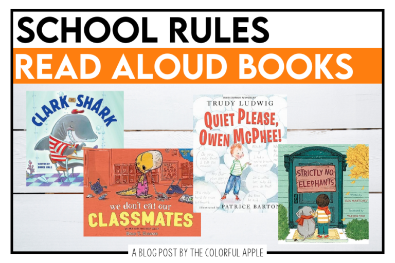 School Rules Books - The Colorful Apple