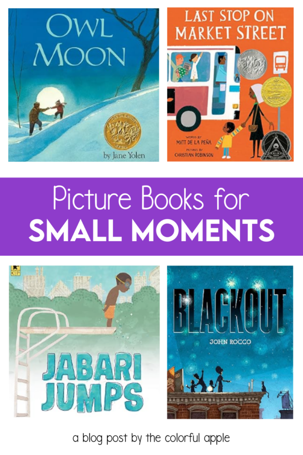 Small Moments Mentor Texts - The Colorful Apple